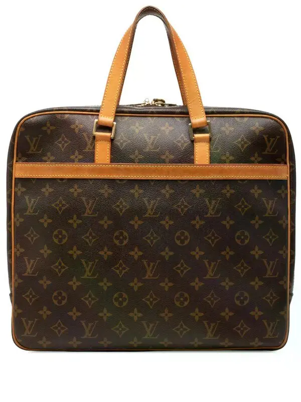 LOUIS VUITTON 2001 Monogram Porte Documents Pegase Business Bag