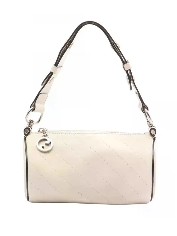 Gucci Blondie Mini Calfskin Barrel Shoulder Bag