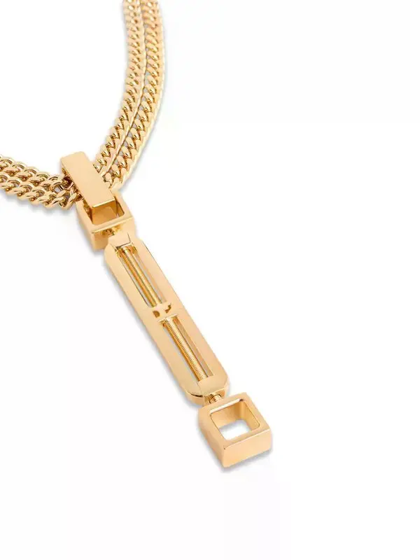 Dsquared2 Metal Bar Necklace