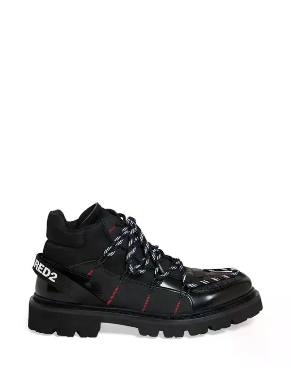 Dsquared2 Skiers Logo-strap Hiking Boots