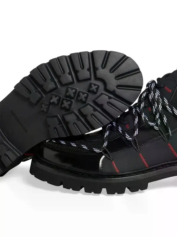 Dsquared2 Skiers Logo-strap Hiking Boots