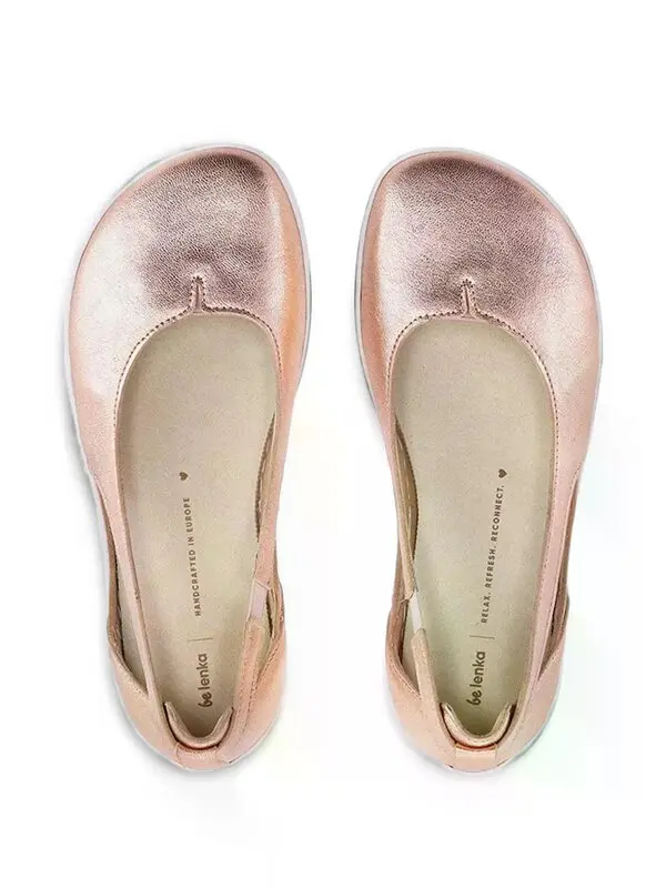 Be Lenka Metallic Cut-out Ballet Flats