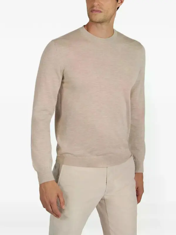 SLOWEAR Zanone Crew-neck Slim-fit Sweater
