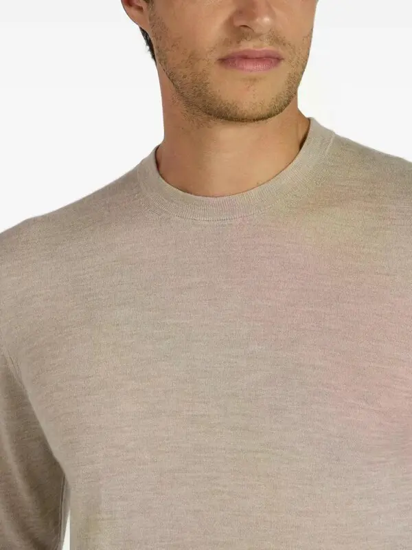 SLOWEAR Zanone Crew-neck Slim-fit Sweater