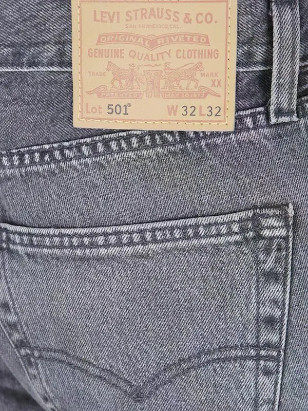 LEVI'S 501 Faded-effect Jeans