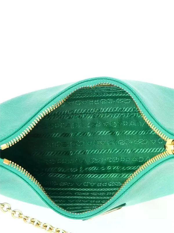 Prada Re-edition 2005 Saffiano Leather Small Crossbody Bag - Green