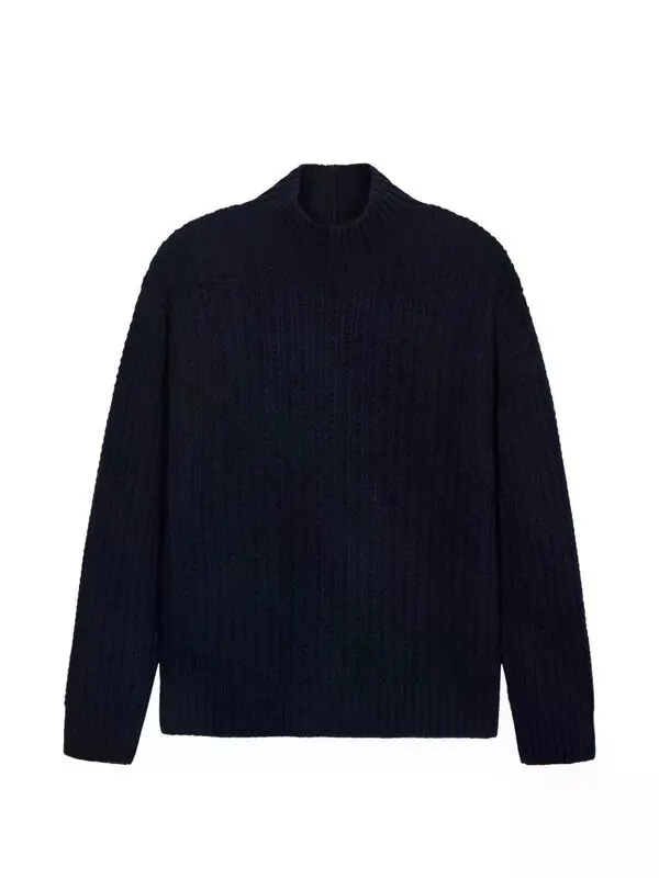 Closed Roll-neck Wool Sweater