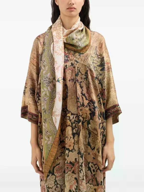 PIERRE-LOUIS MASCIA Aloeuw Silk Scarf - Neutrals