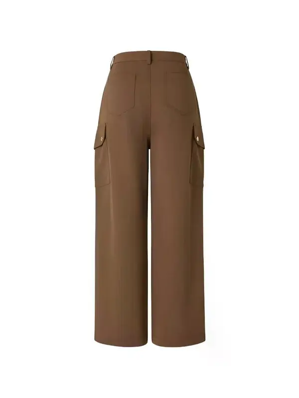 Pinko Cotton Trousers With Side Pockets