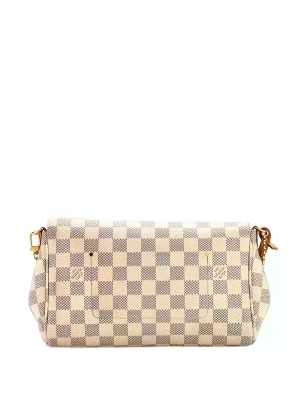 LOUIS VUITTON Favorite Damier Mm Crossbody Bag - White