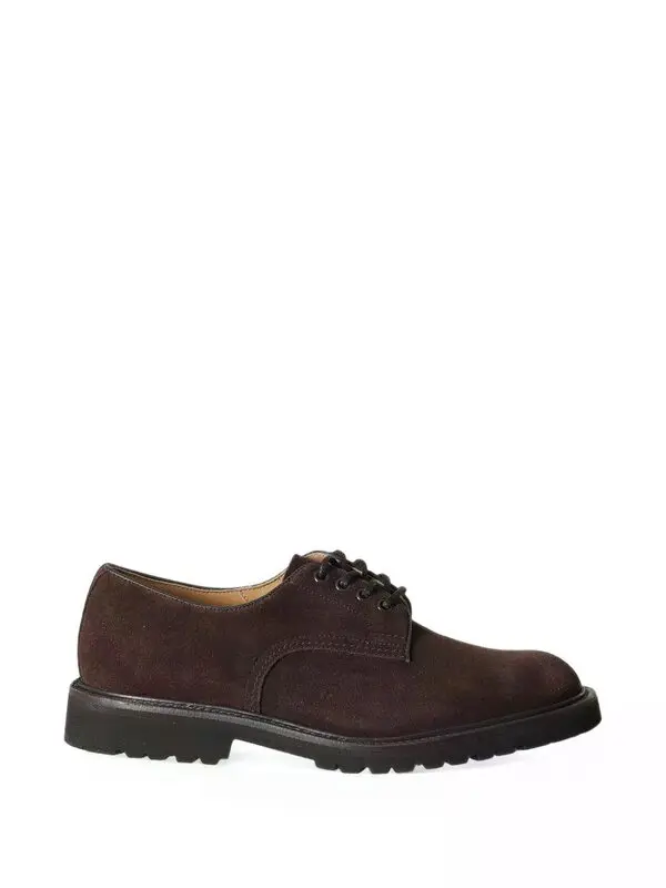 TRICKER'S Daniel Suede Lace-up Derby Shoes