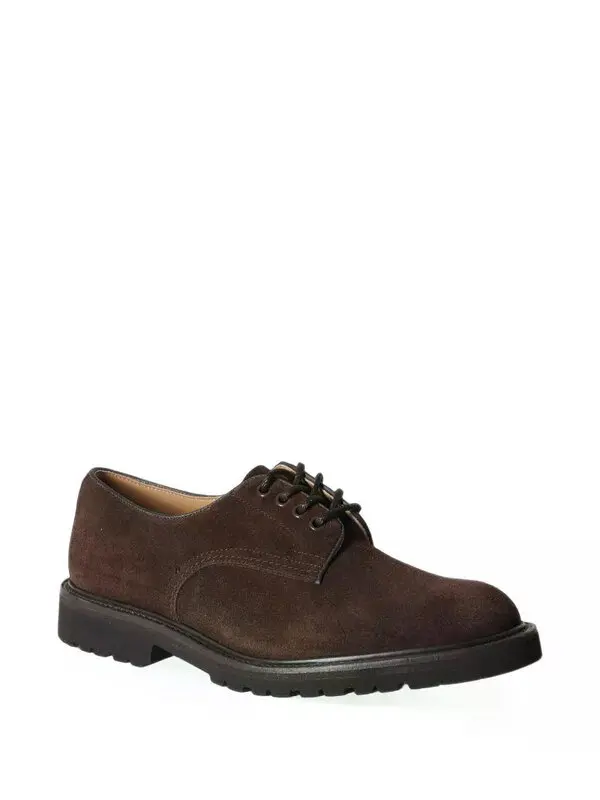 TRICKER'S Daniel Suede Lace-up Derby Shoes