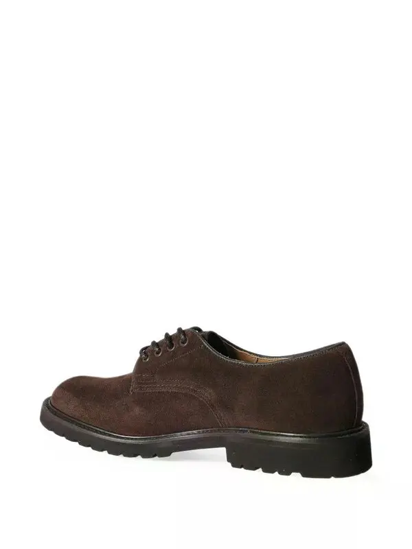TRICKER'S Daniel Suede Lace-up Derby Shoes