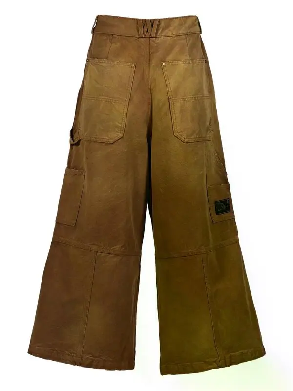 WILLY CHAVARRIA Cotton Wide-leg Trousers