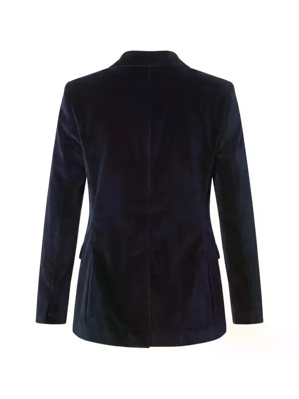Tagliatore Paris Double-breasted Velvet Blazer