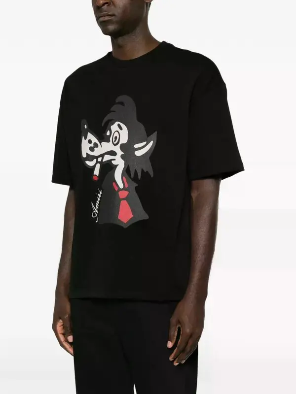 Amiri Smoking Wolf T-shirt