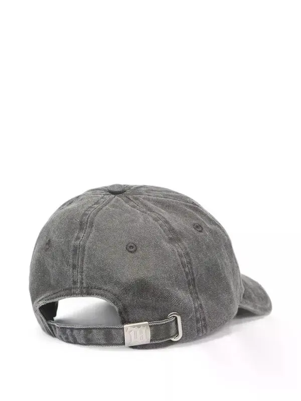 MISBHV Logo-embroidered Distressed Baseball Cap