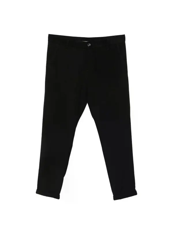 Imperial Tailored Button-fastening Trousers - Black