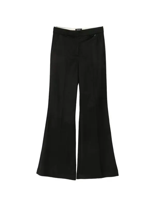 Dixie Pressed-crease Flared Trousers