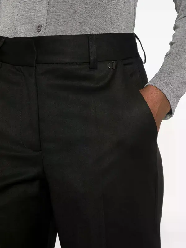 Dixie Pressed-crease Flared Trousers