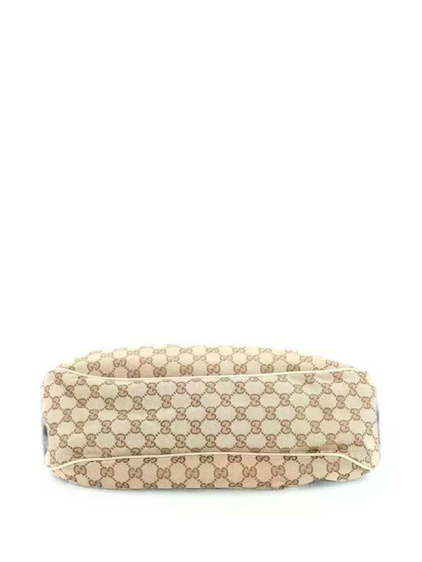 Gucci Sukey Gg Canvas With Leather Medium Hobo Bag