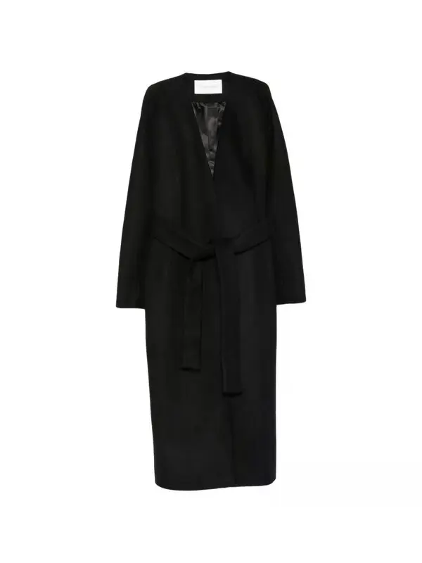 Christian Wijnants Belted Collarless Coat