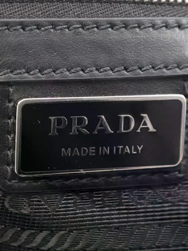 Prada 2013-2026 Vitello Daino Triangle Crossbody Bag