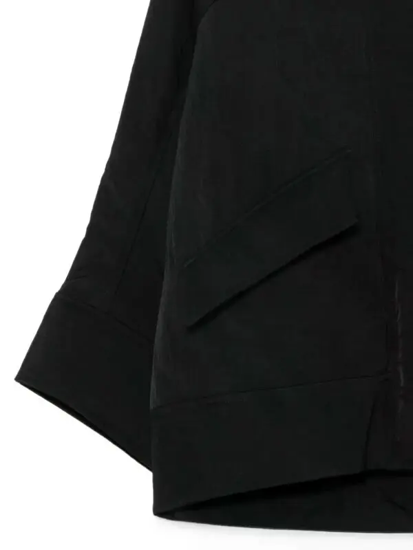 Christian Wijnants High-neck Flap-pocket Coat