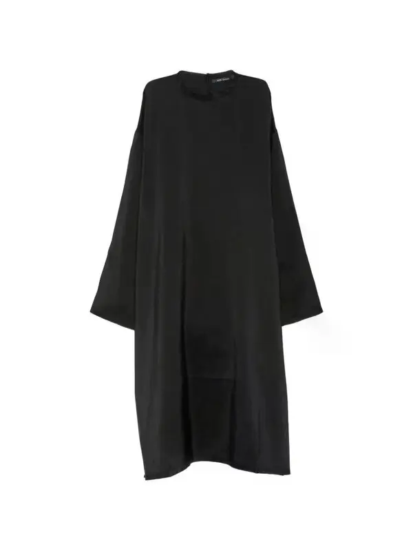 Sofie D'hoore Long-sleeve Satin Shift Mini Dress
