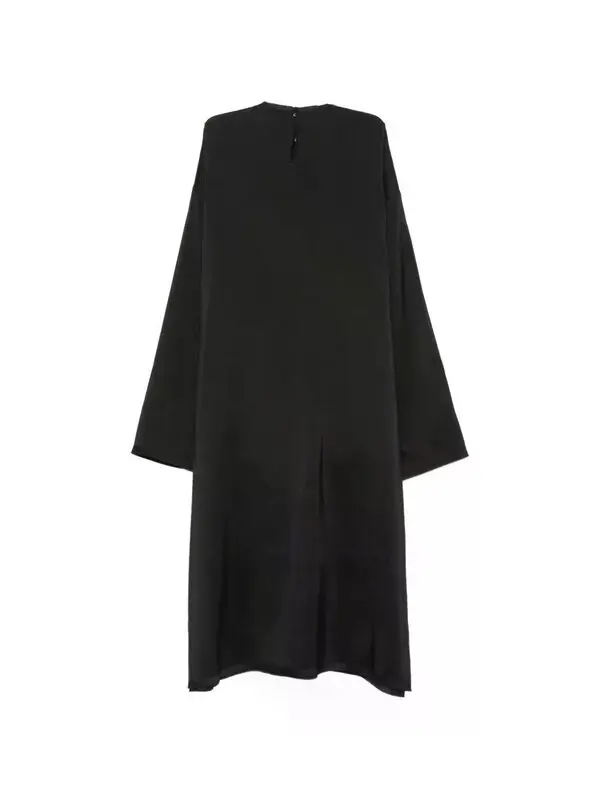 Sofie D'hoore Long-sleeve Satin Shift Mini Dress