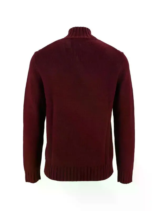 BALLANTYNE Ribbed-knit Sweater - Red