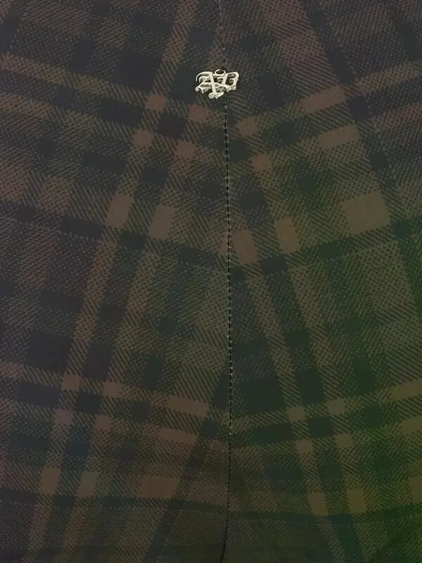 ANIYE BY Jodi Check Flared Trousers