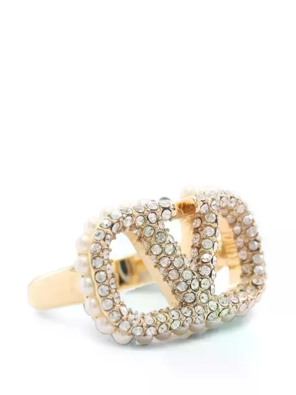 Valentino Garavani Vlogo Faux-pearl Ring