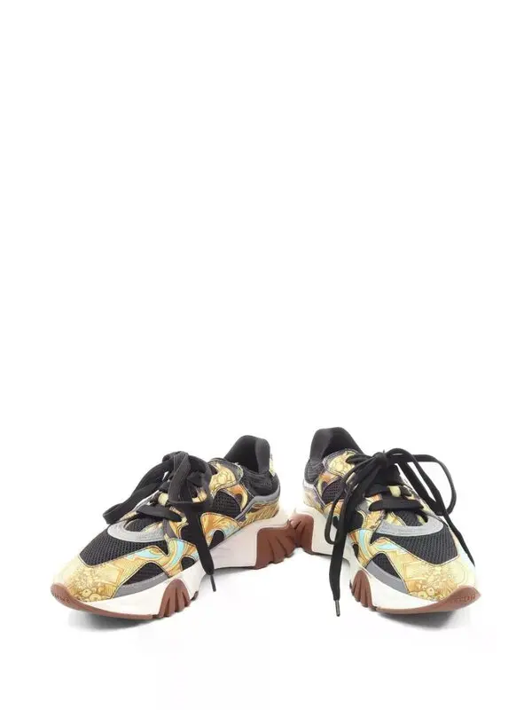 Versace Squalo Baroque-print Sneakers