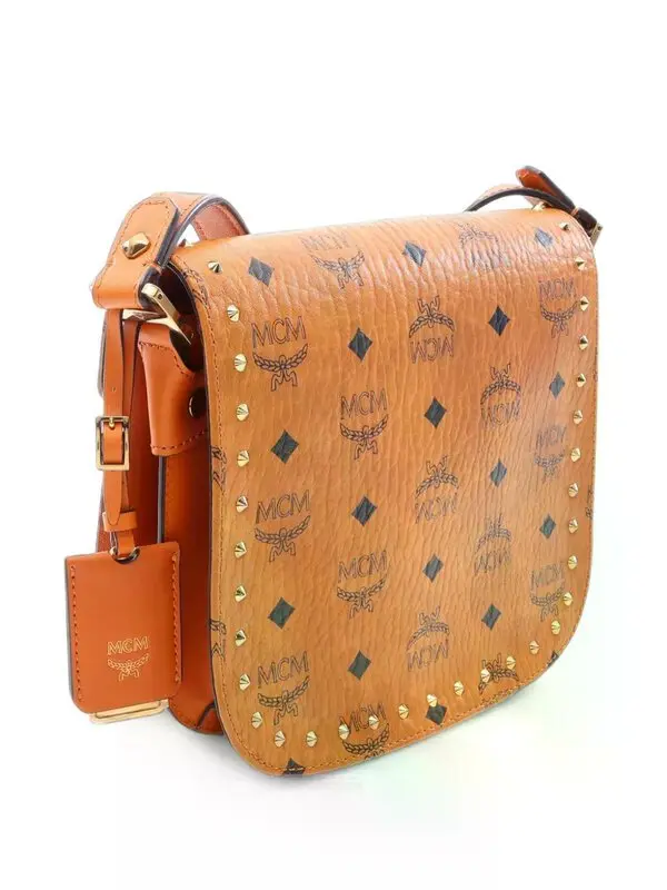 Mcm 2010s Patricia Visetos Shoulder Bag