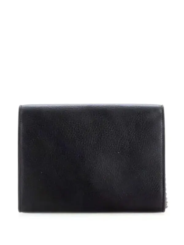 Gucci Dionysus Chain Wallet Leather With Embellished Detail Small Cross Body Bag - Black