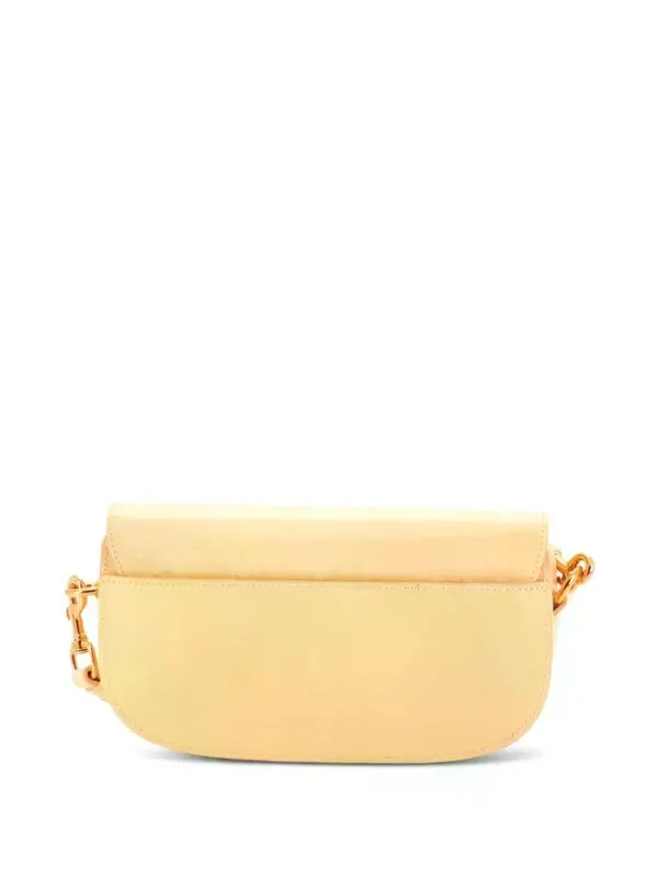 Dior Leather East West Crossbody Bag - Yellow
