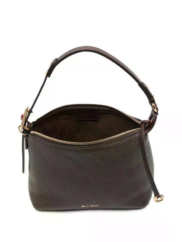 Etro Grainy Leather Shoulder Bag