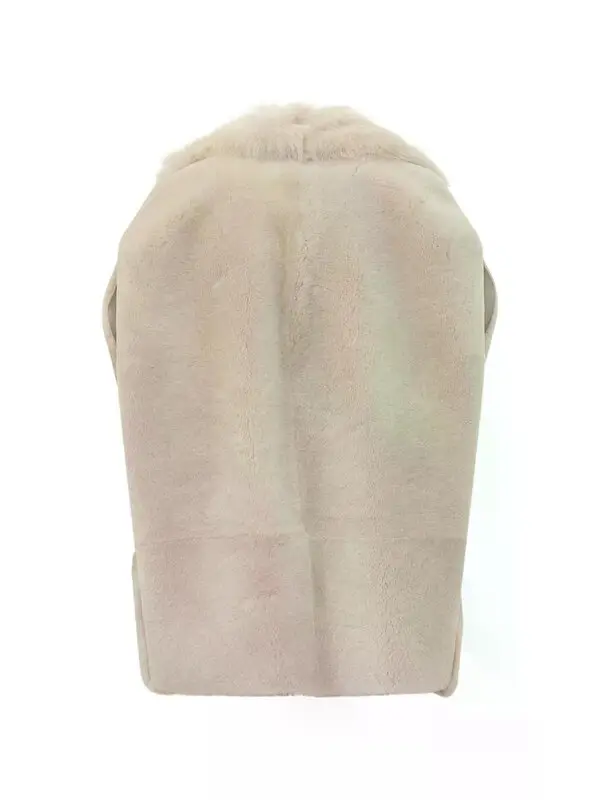 BLANCHA Shearling-trim Gilet