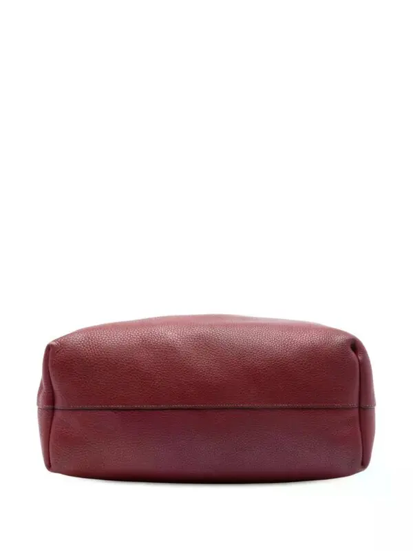 Prada Vitello Daino Open Convertible Tote Satchel