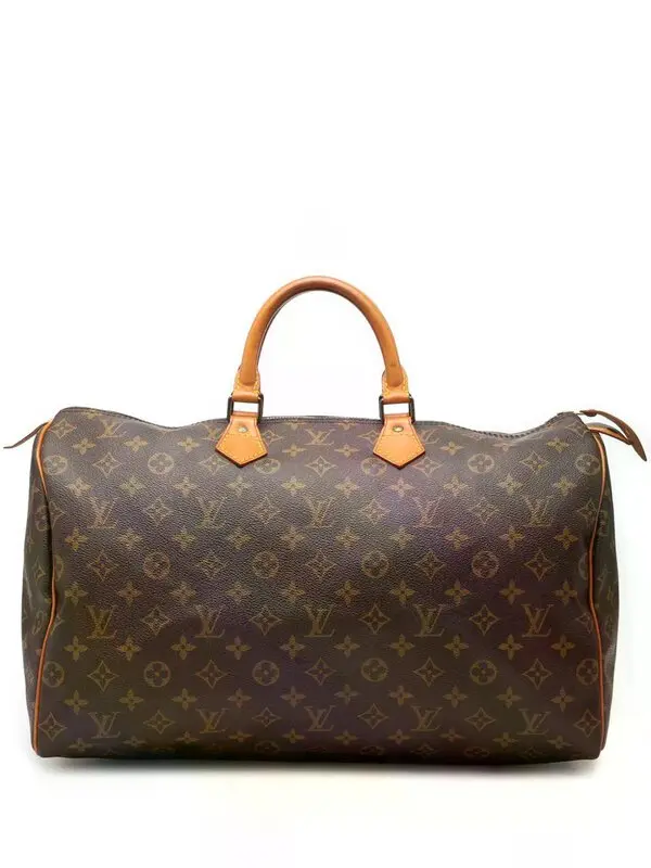 LOUIS VUITTON Monogram Speedy 40 Boston Bag