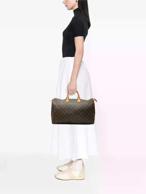 LOUIS VUITTON Monogram Speedy 40 Boston Bag