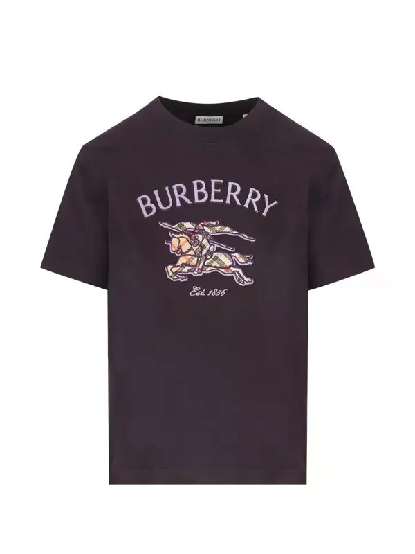 Burberry Knight Check Cotton T-shirt