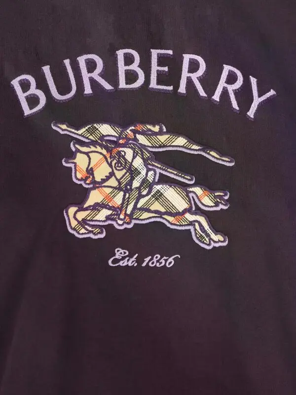 Burberry Knight Check Cotton T-shirt