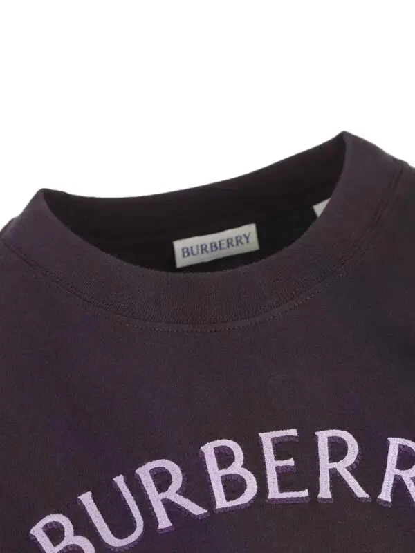 Burberry Knight Check Cotton T-shirt