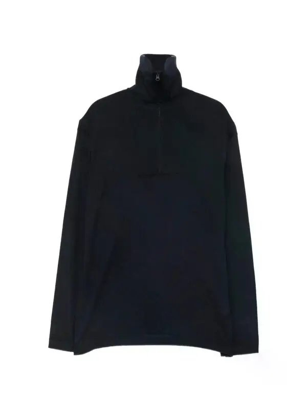 LISA YANG Quarter-zip Long-sleeve Sweater