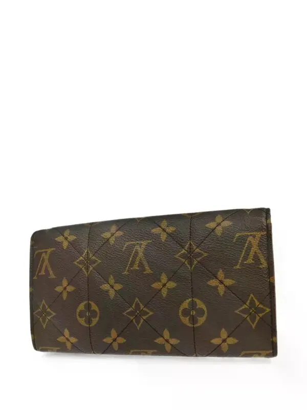 LOUIS VUITTON 2009 Monogram Etoile Sarah Wallet - Brown