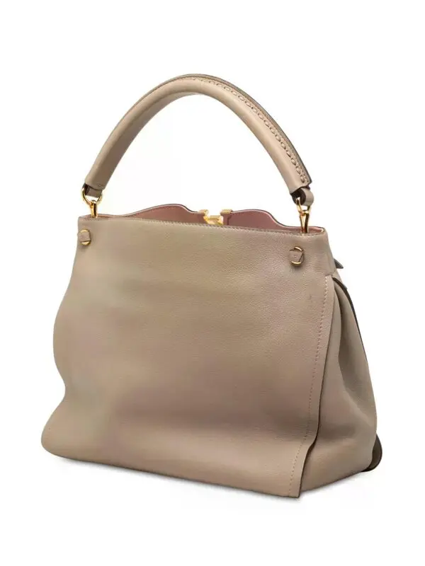 LOUIS VUITTON Taurillon Tournon Hobo Bag - Brown