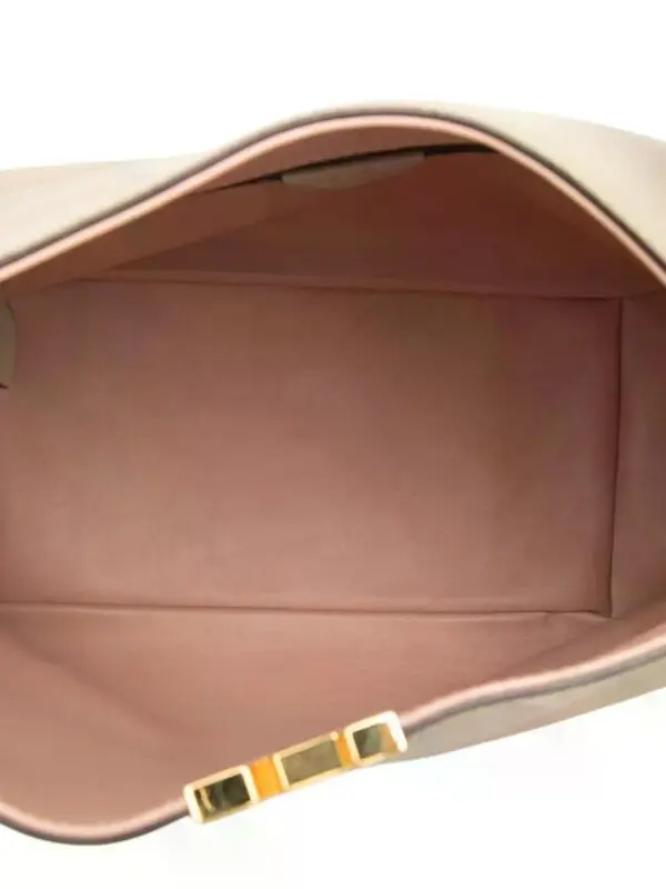 LOUIS VUITTON Taurillon Tournon Hobo Bag - Brown