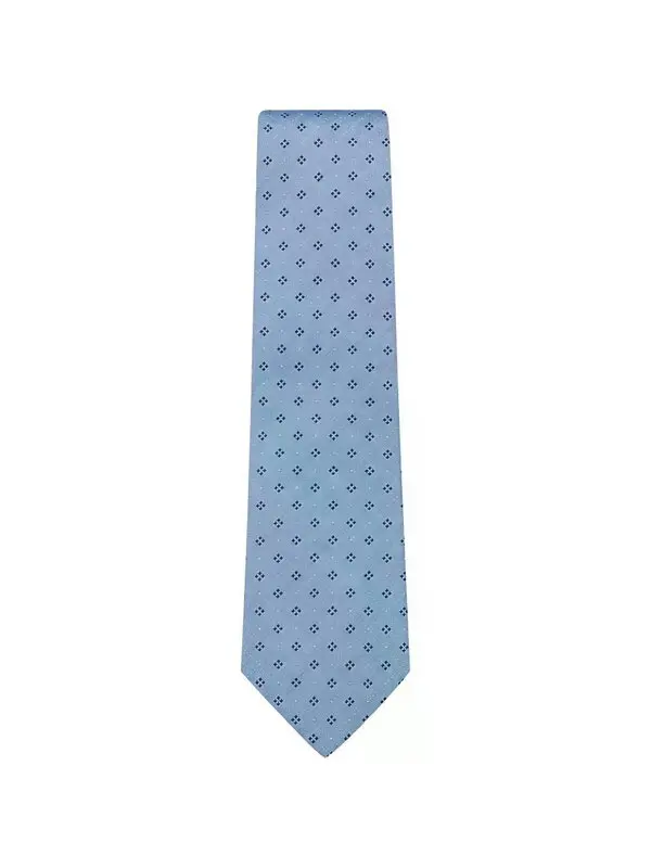 TOMBOLINI Geometric-print Tie - Blue